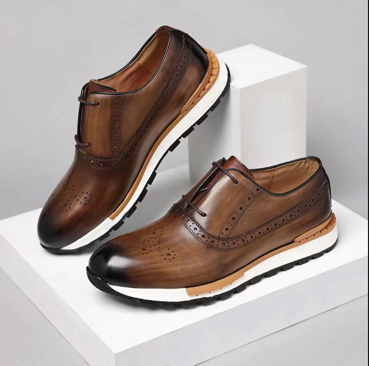 Mabeka Leather Sneakers – Onica House of Fashion
